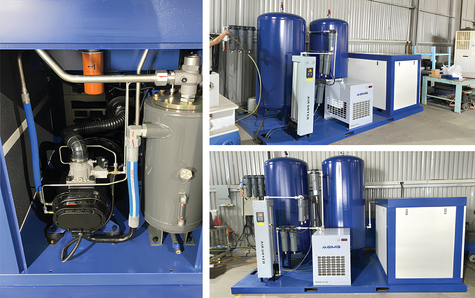 Máy Nén Khí Trục Vít | Hiệu Suất Cao, Bền Bỉ | AEMG